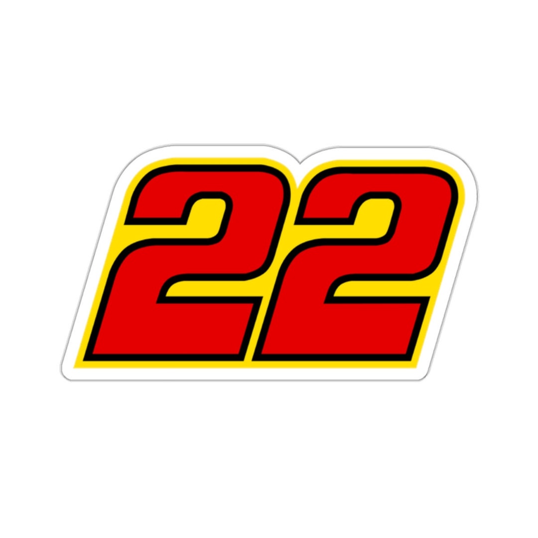 Joey Logano 22 NASCAR Racing Shell Penske Ford Sticker - Etsy