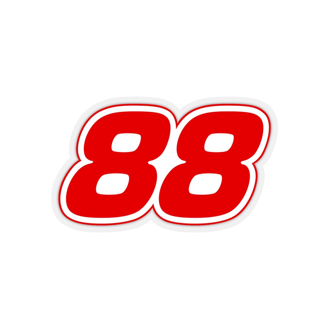 Dale Jarrett 88 NASCAR Racing Sticker - Etsy
