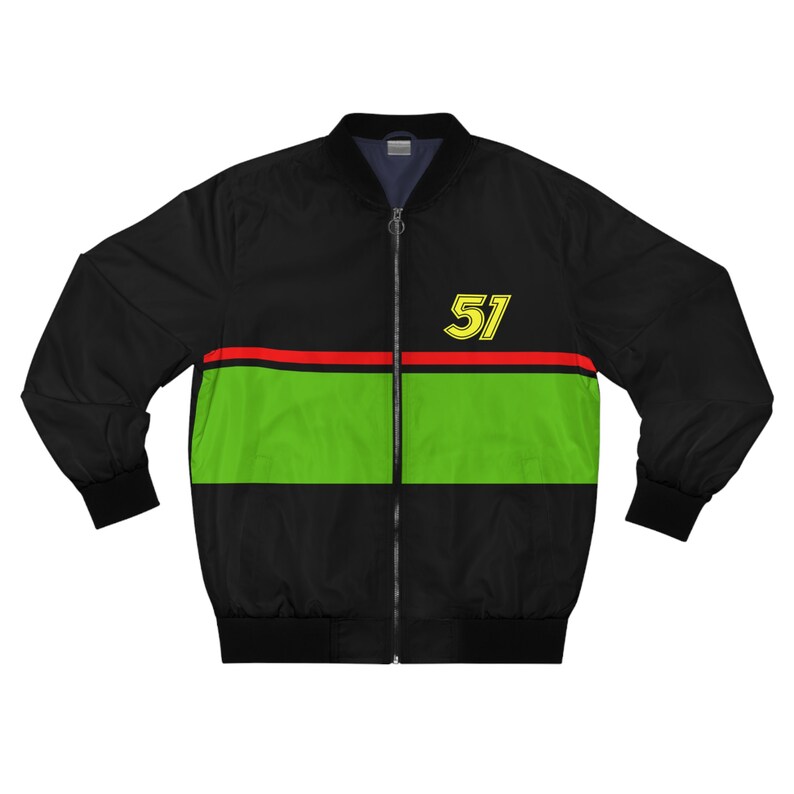 Vintage 1990s Days of Thunder Cole Trickle 51 Mello Yello Bomber Jacket ...