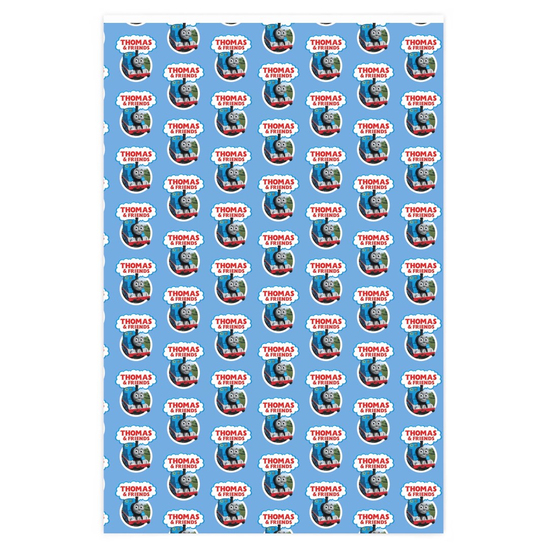 Thomas the Train Wrapping Paper - Etsy