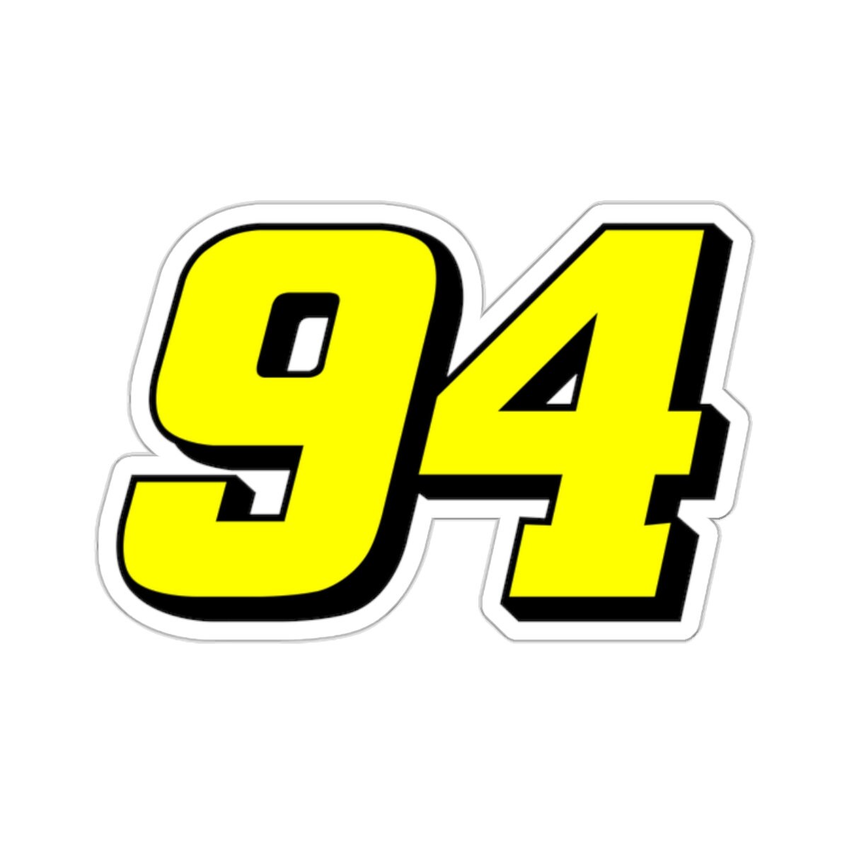 Bill Elliott 94 NASCAR Racing Mcdonalds Sticker - Etsy