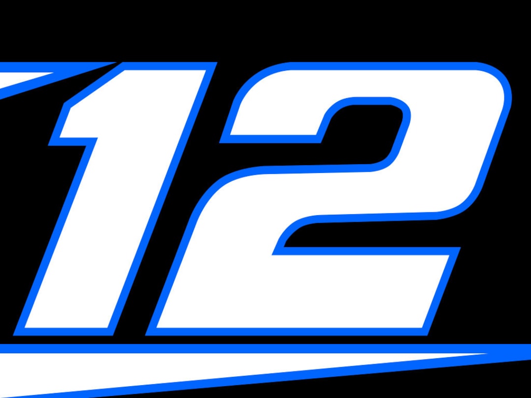 Ryan Newman 12 NASCAR Racing Penske Ford Sticker - Etsy