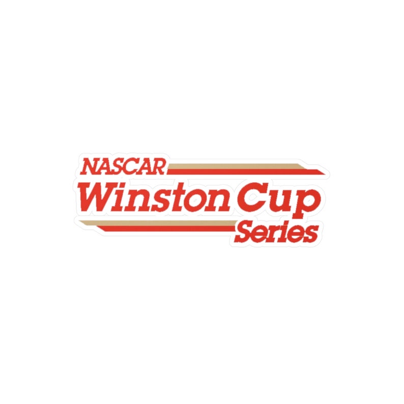 NASCAR Winston Cup Racing Sticker 90s Motorsports Vintage Racing - Etsy