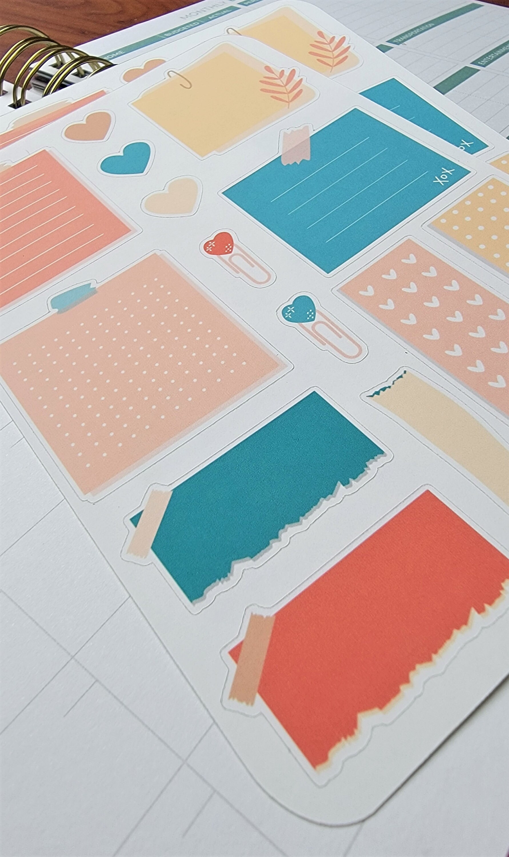Sticky Note Planner Sticker Sheets; Decorate Your Planner, Journal ...