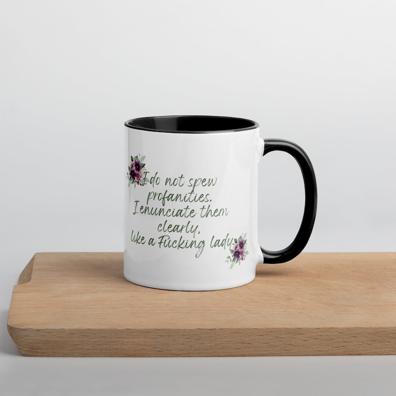 Sarcastic Mug Funny Coffee Cup Profanity Mug Adult Humor - Etsy