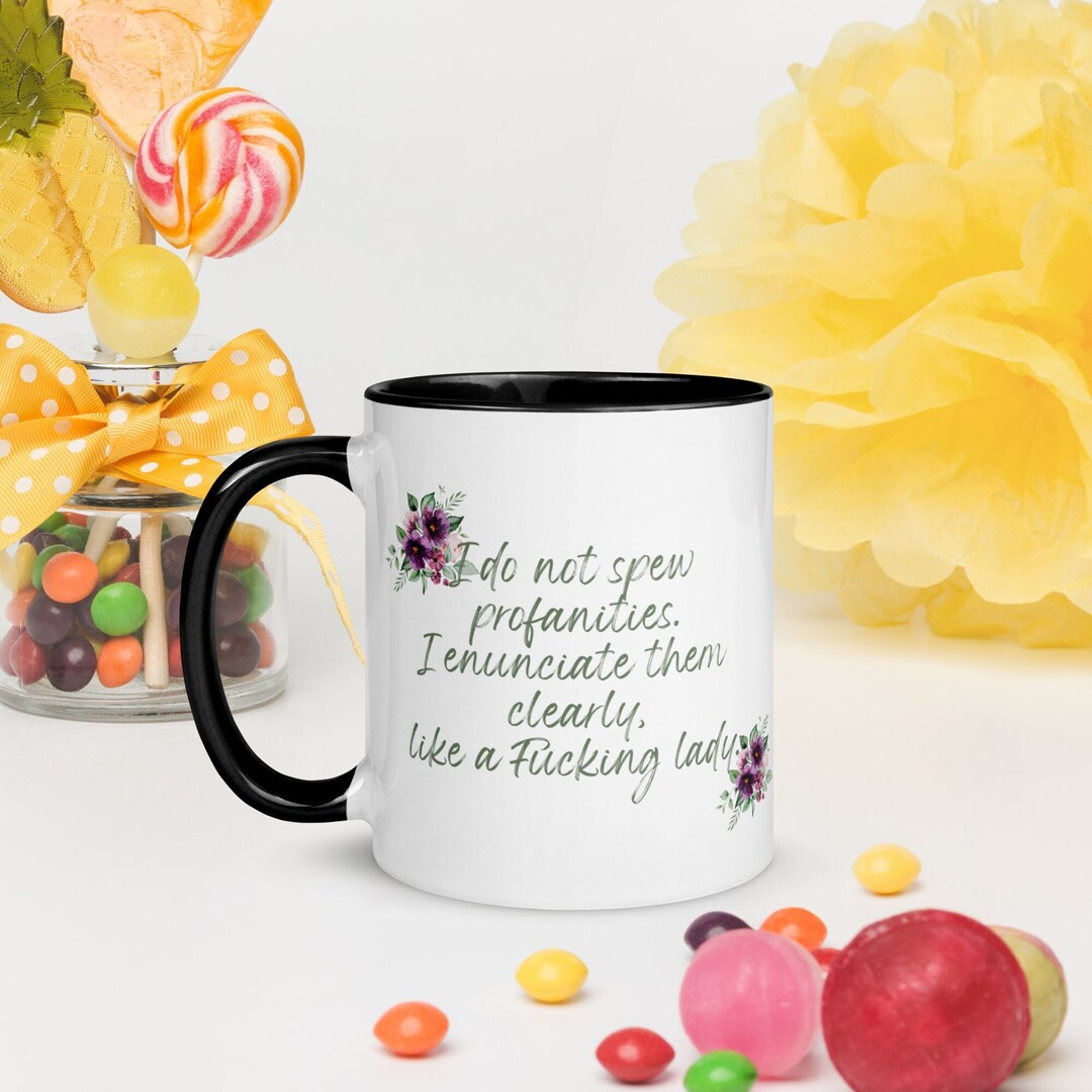 Sarcastic Mug Funny Coffee Cup Profanity Mug Adult Humor - Etsy