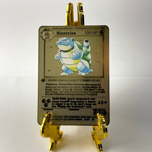 Blastoise Base Set - Etsy