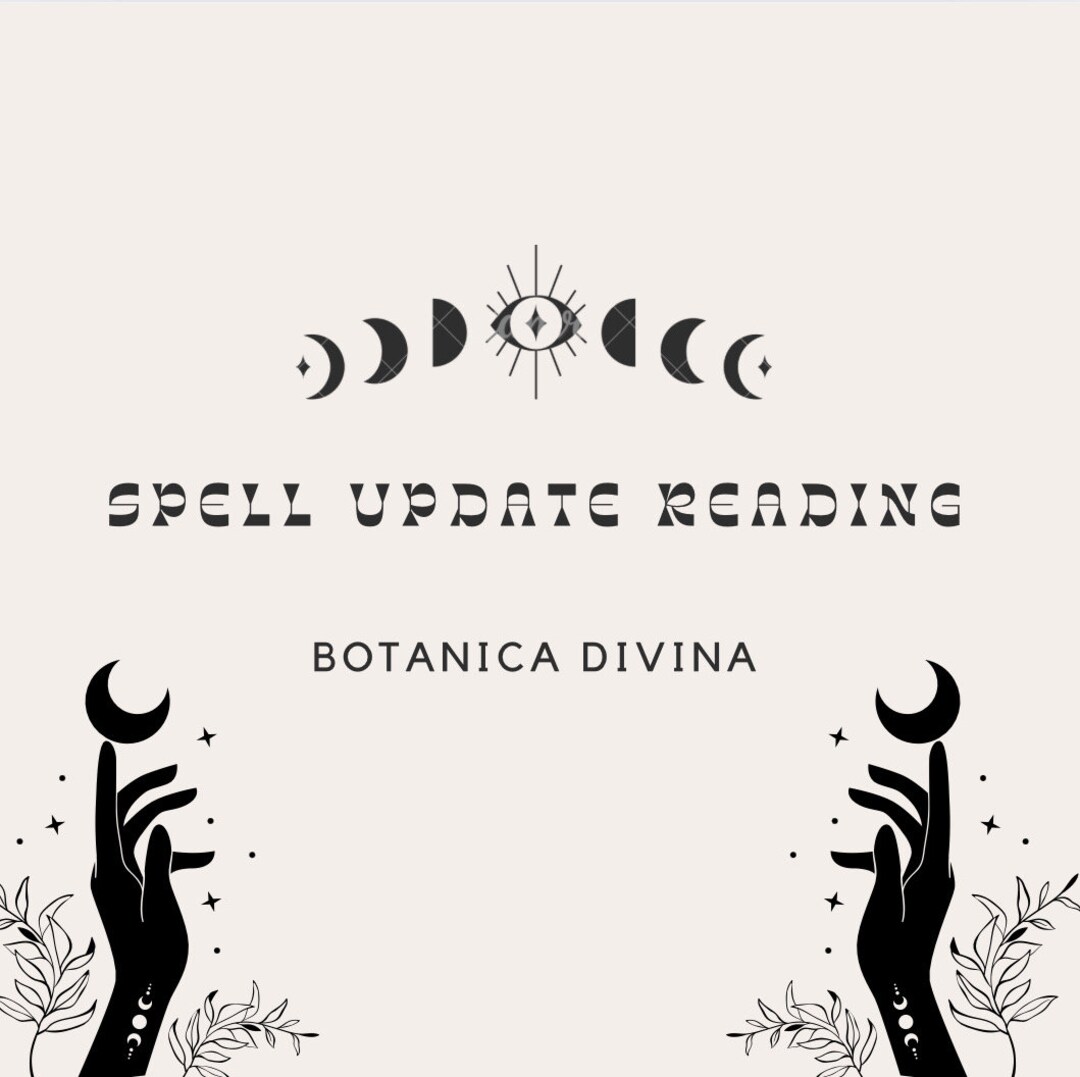 Spell Update Reading | After Spell Reading | Tarot Reading - Etsy