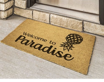 Swingers Pineapple Door Mat - Etsy