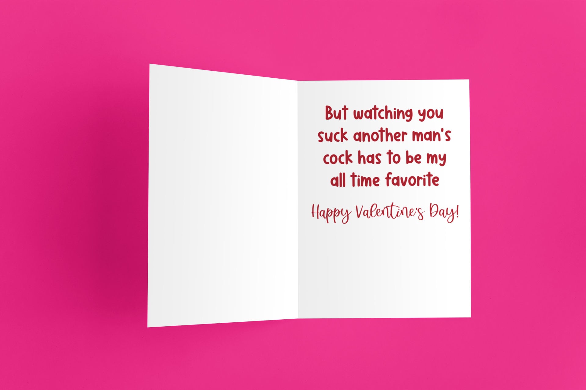 Kinky Valentine Card For Hotwife Shared Wife Sexy Valentines Etsy