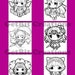 Cute Chibi Coloring Book for Digital Download Fantasy Adventure ...