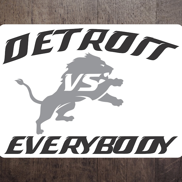 Detroit Vs Everybody Png - Etsy