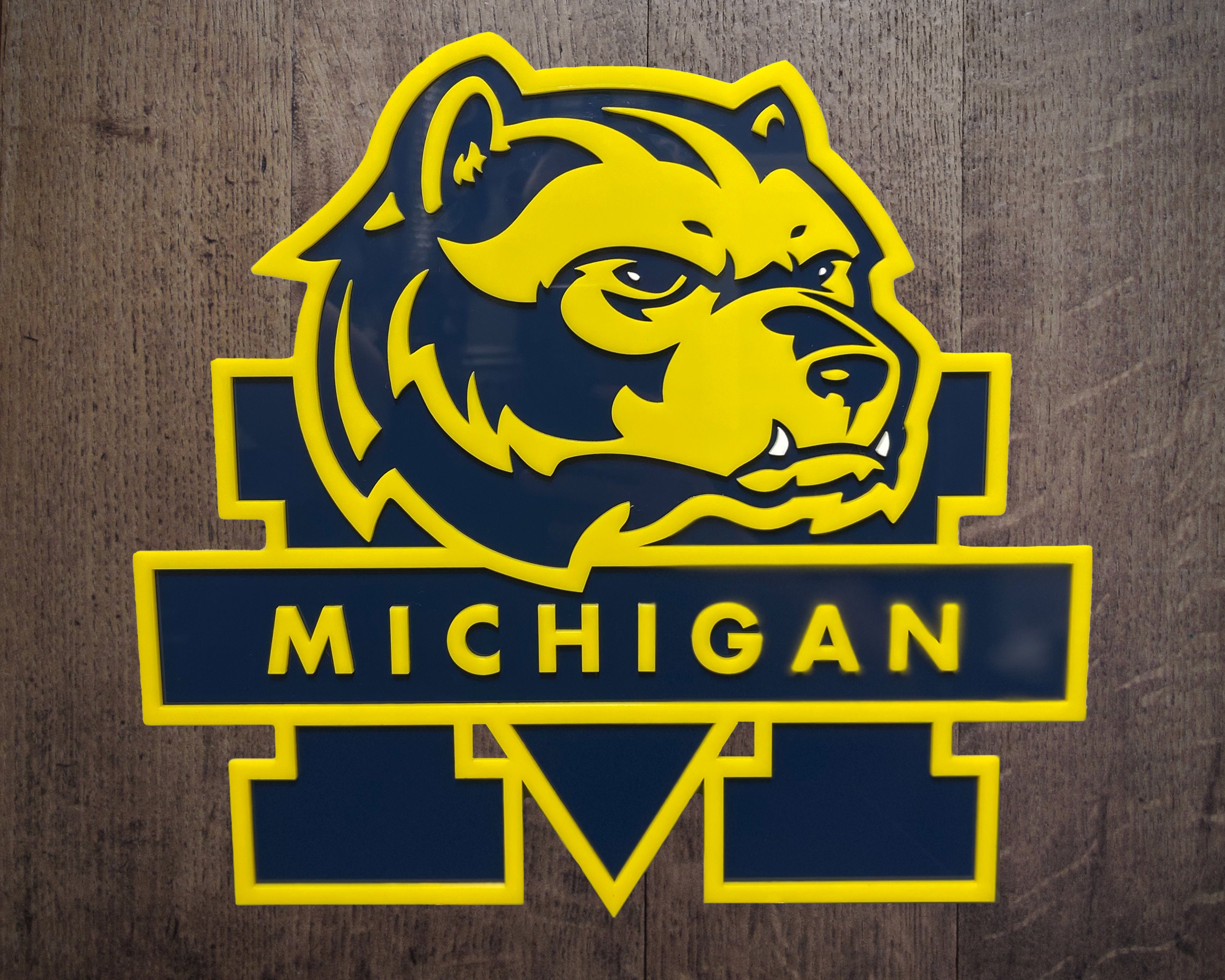 University Of Michigan Football Logo 47 Michigan Wolverine Logo