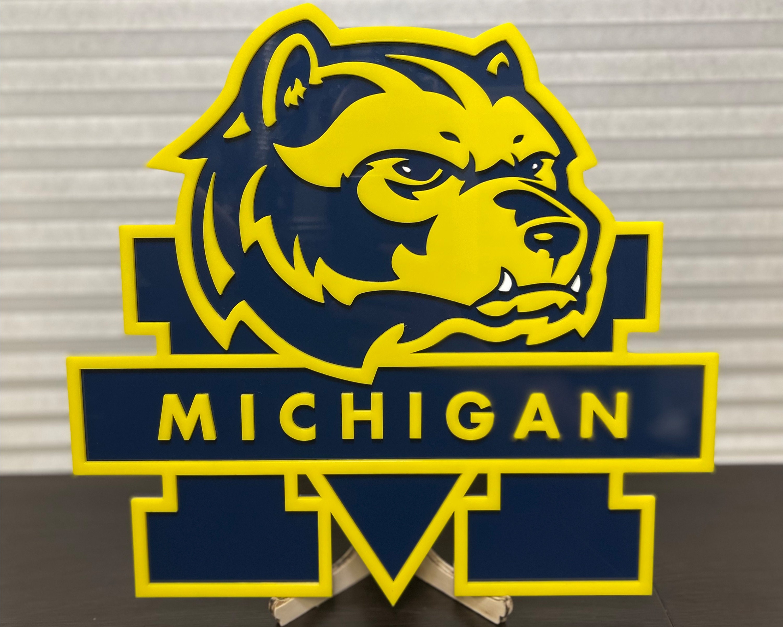 University of Michigan / College Football Sign / Michigan / Acrylic ...