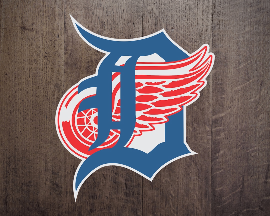 Detroit Redwings English D / Acrylic Sign / NHL Sign - Etsy