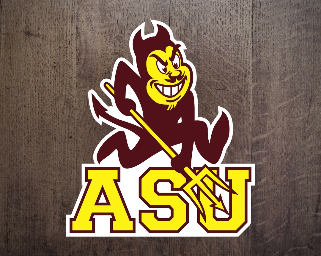 Arizona State University Logo Acrylic Sign / Bar Sign / ASU - Etsy