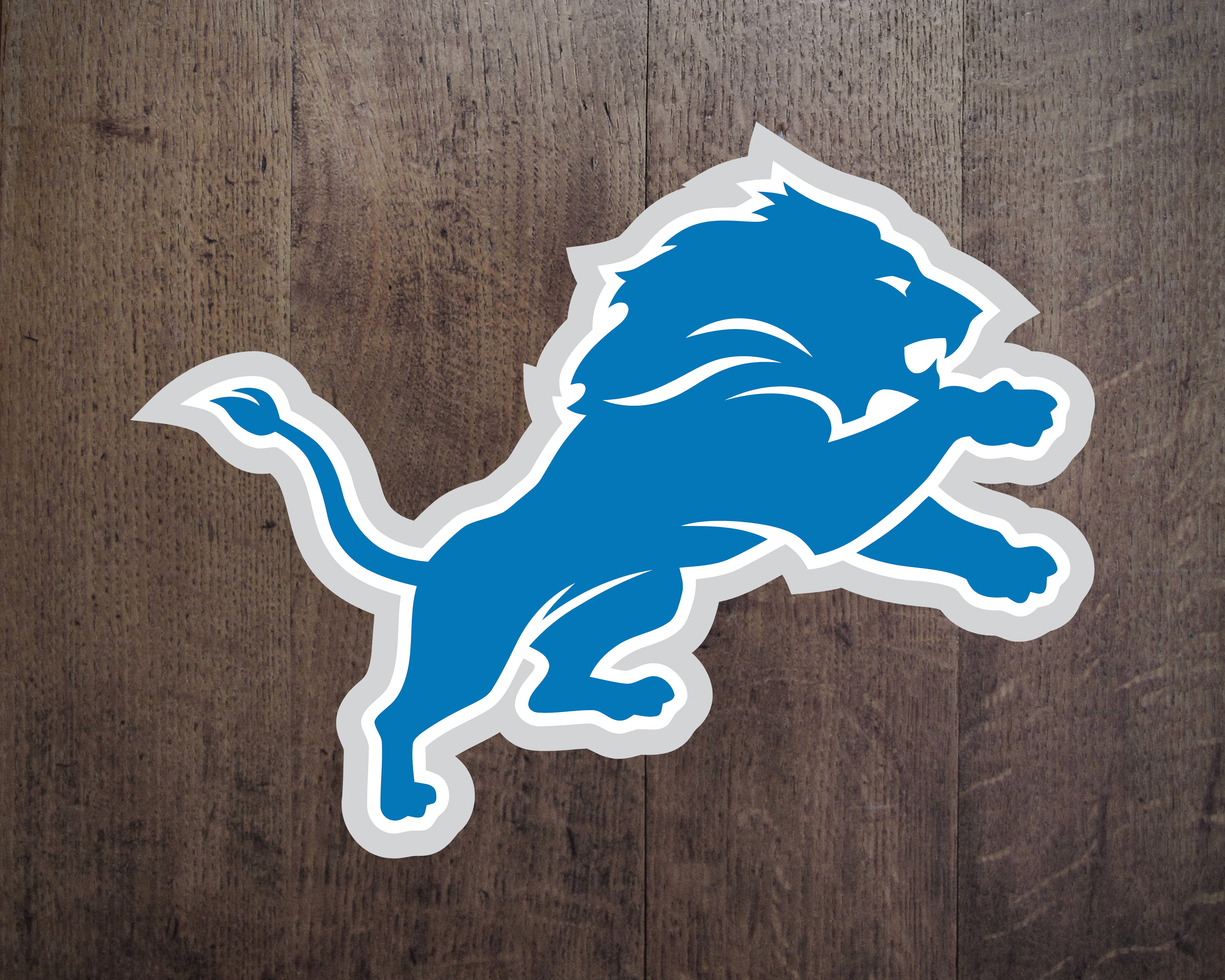Detroit Lions / Acrylic Sign / Football Sign - Etsy