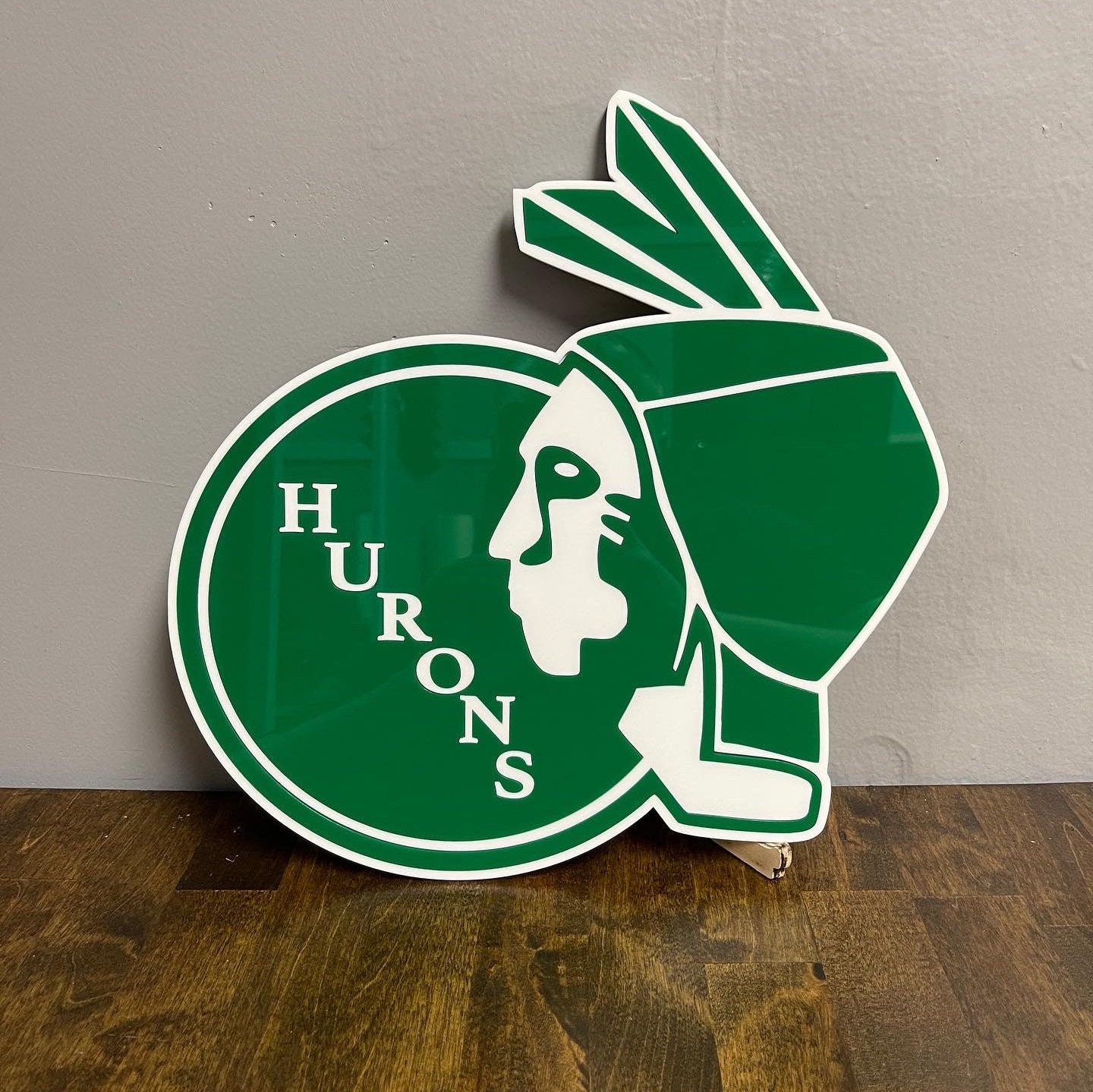 Eastern Michigan Hurons Acrylic Sign / Bar Sign - Etsy