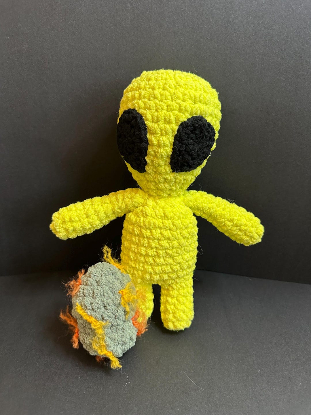 Crochet Small Tiny Little Weed Nug Nugget Accessory for Alien Plushie ...