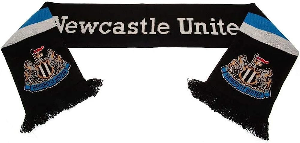Newcastle United FC Stripe Design Scarf Official Football - Etsy UK