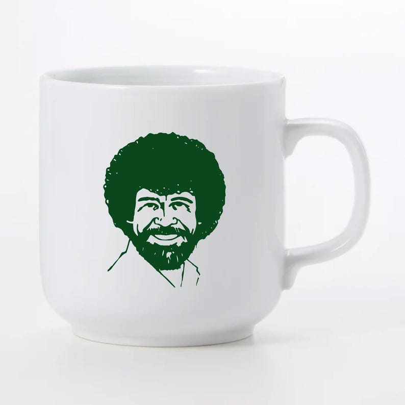 Bob Ross Logo and Signature Instant Digital Download JPG, SVG, PNG ...