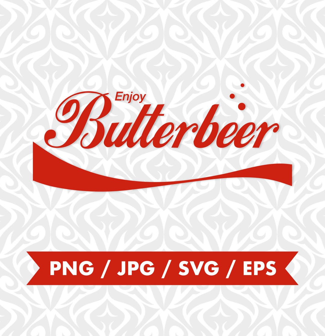 Enjoy Hp Butterbeer JPG, SVG, PNG Cricut instant Digital Download - Etsy