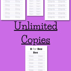 Word Tracing Worksheets, 37 Printable Pages to Trace Words That Start ...