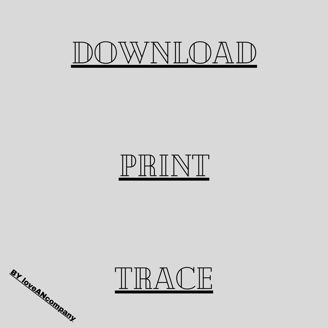 Alphabet Tracing Worksheets 26 Printable Pages to Trace the - Etsy
