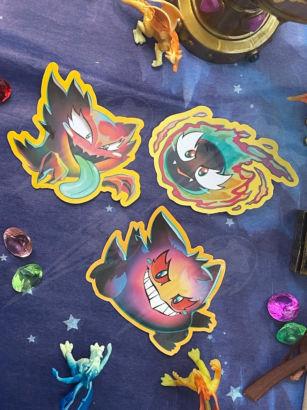 Shadow Pokemon Evolutions Sticker Set - Etsy