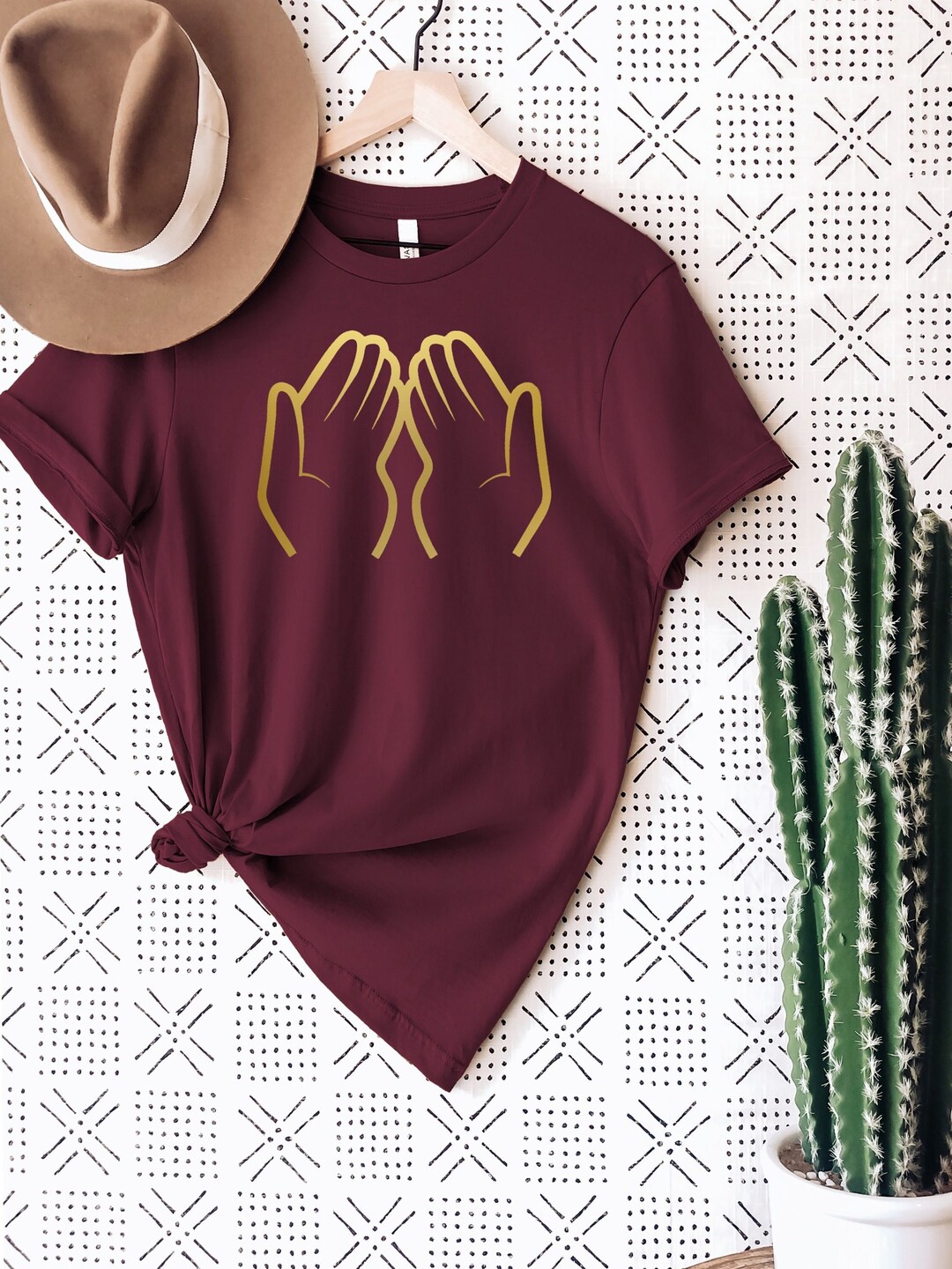 Praying Hands Shirt Praying T Shirt Islamic Shirt T For Etsy