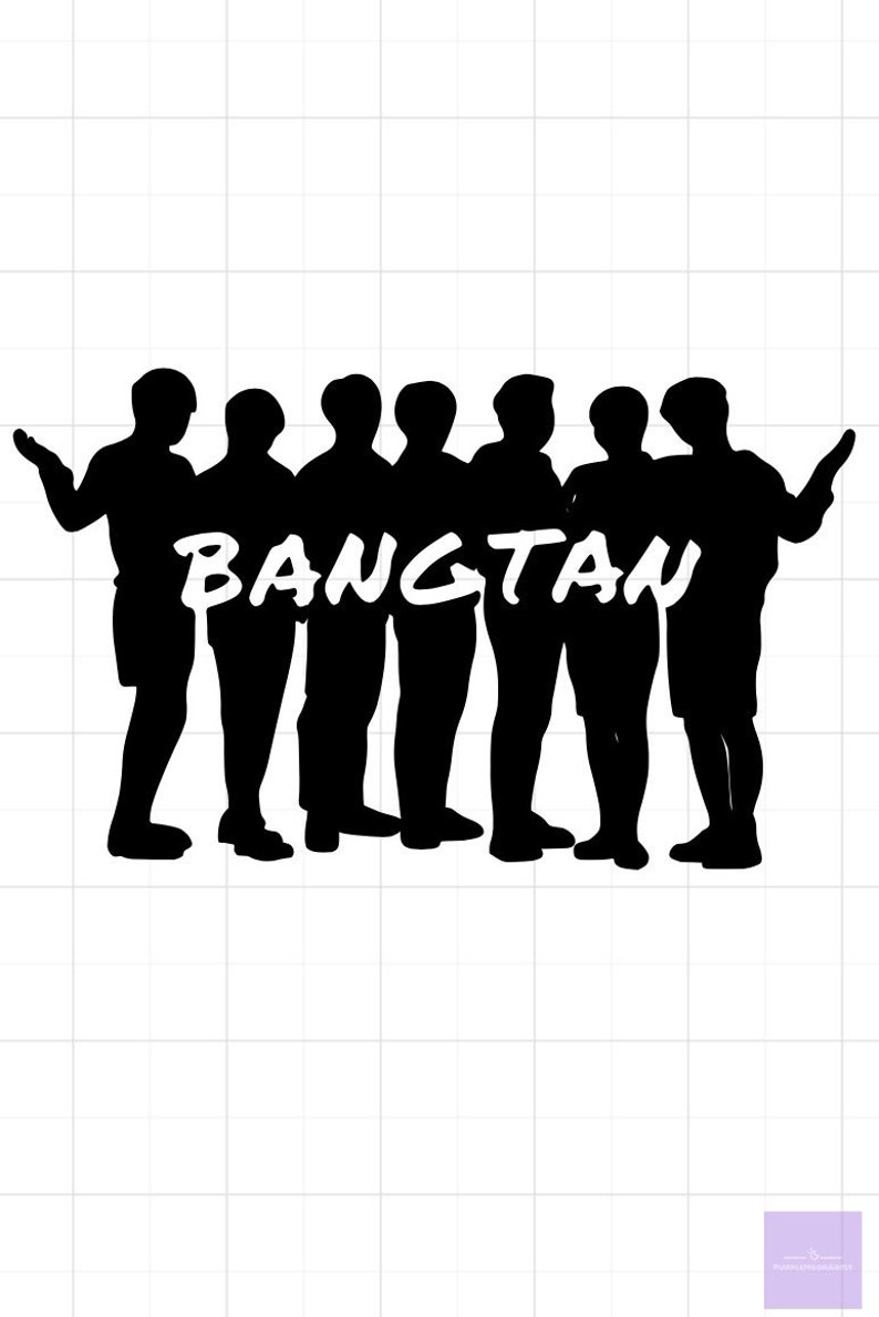 BTS Names/logo Decal - Etsy