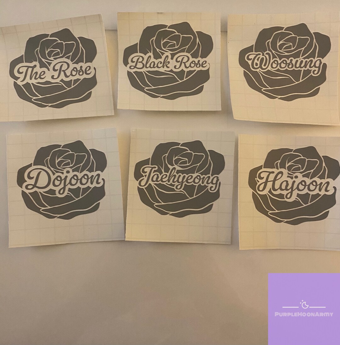 The Rose Lightstick Decal - Etsy