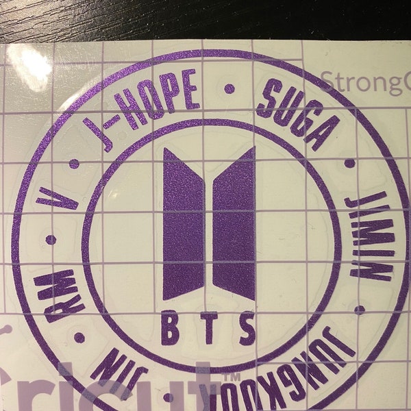 Bts Decals - Etsy