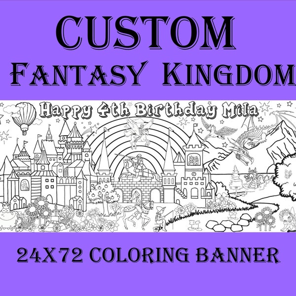 Castle Banner - Etsy