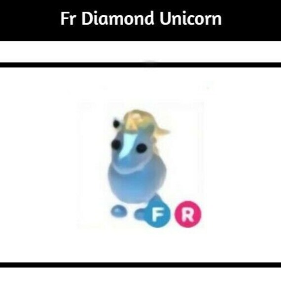Roblox Adopt Me FR Diamond Unicorn Fast Delivery read | Etsy