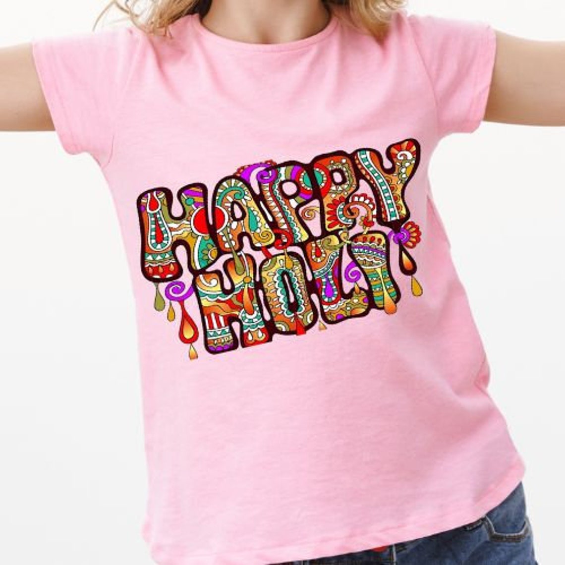 Holi Multicolor SVG, SVG, Happy Holi Svg, Holi Svg, Png, Files for ...