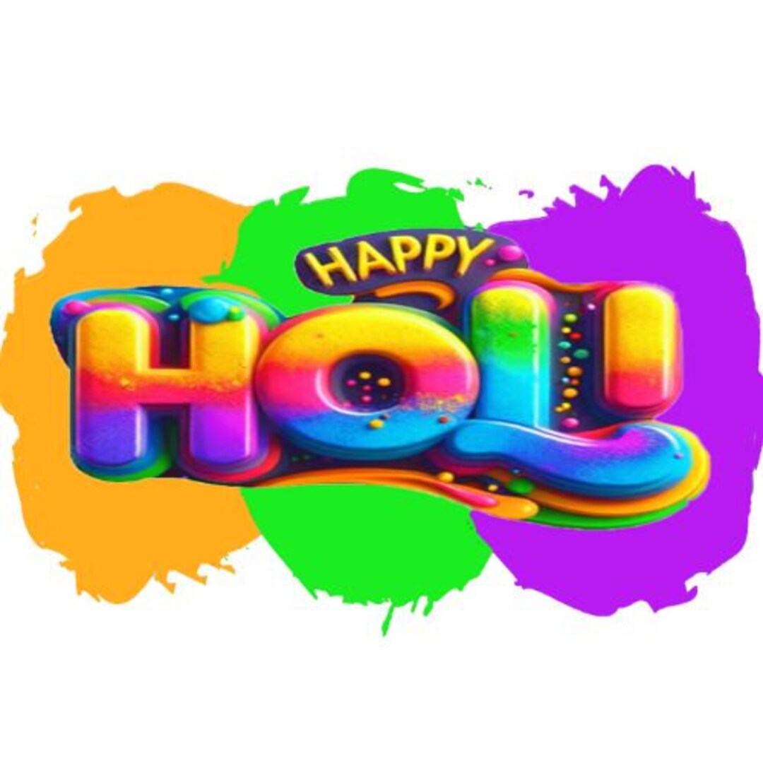Happy Holi SVG, Holi SVG, Holi Svg, Holi Svg, Png, fichiers pour Cricut, pdf Dxf Eps Designs ...