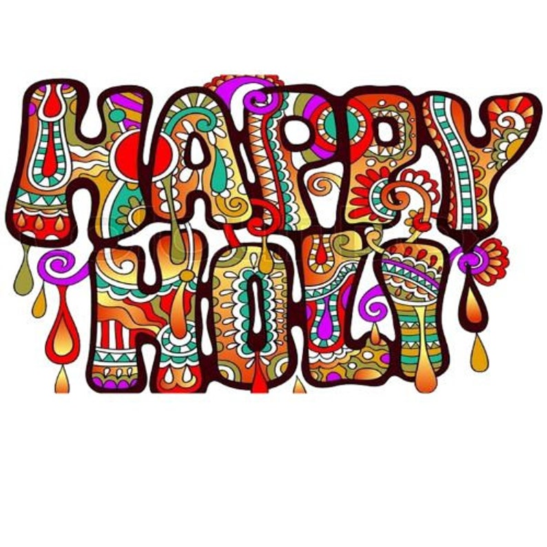Holi Multicolor SVG, SVG, Happy Holi Svg, Holi Svg, Png, Files for ...