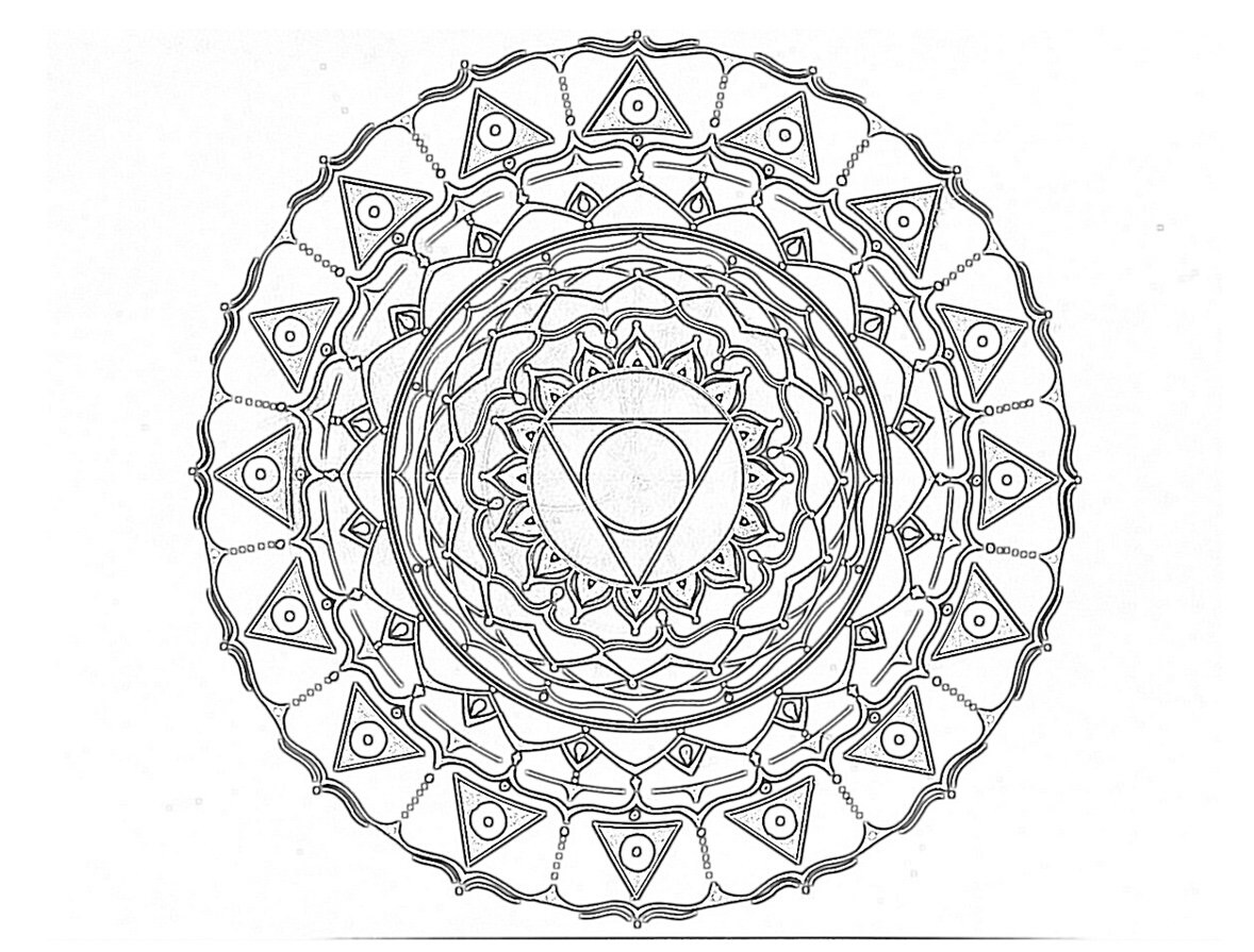 Sacred Geometry Visionary Art Coloring Book- Digital Download - Etsy