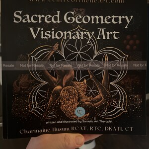 Sacred Geometry Visionary Art Coloring Book With Original Prints ...