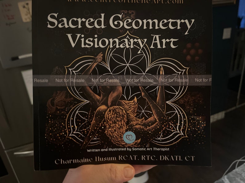 Sacred Geometry Visionary Art Coloring Book With Original Prints ...
