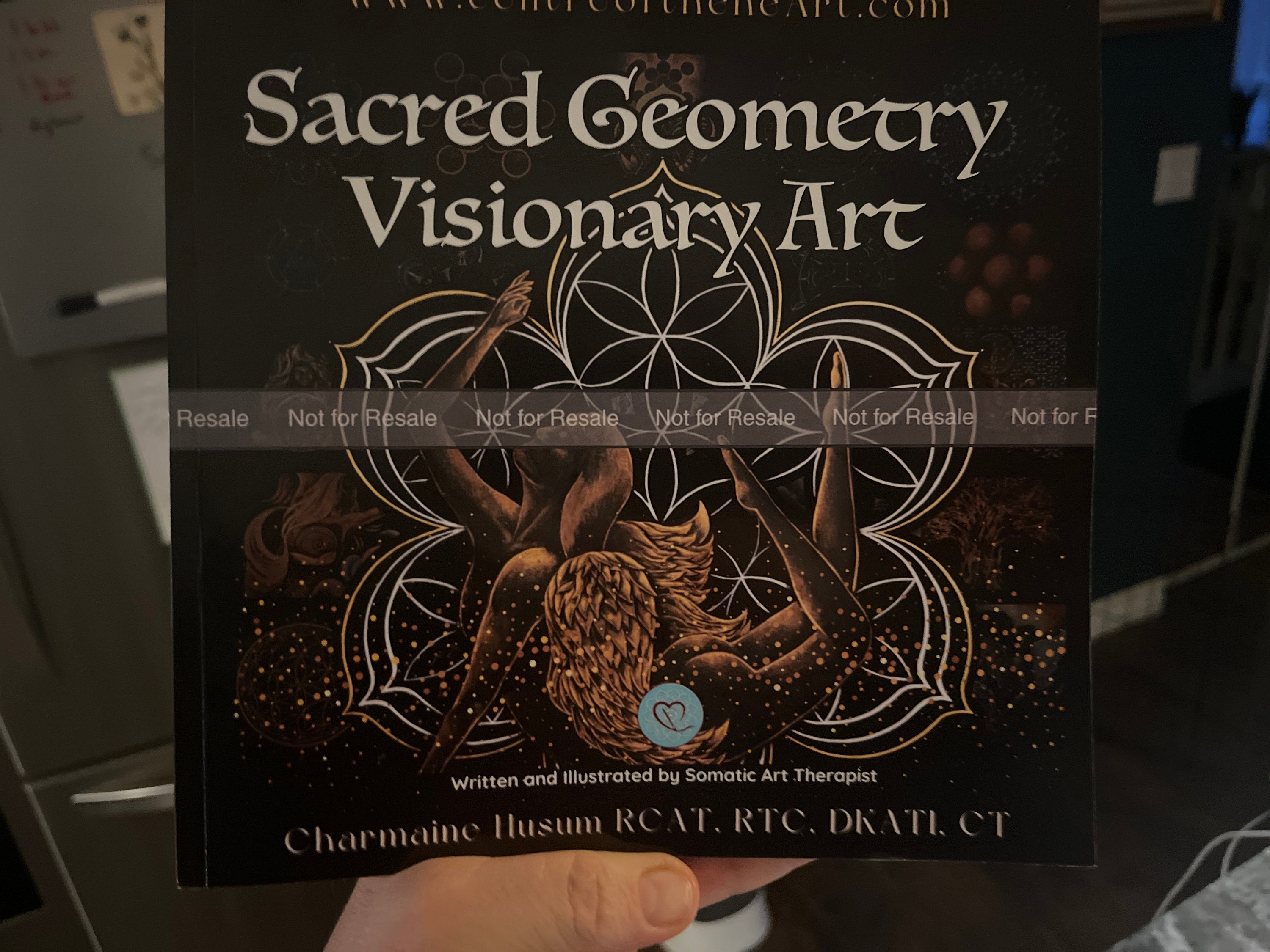 Sacred Geometry Visionary Art Coloring Book With Original Prints ...