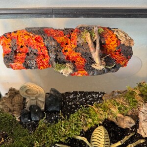 Limited Edition Lava Magnetic Rock Ledge for Terrariums and Cages - Etsy