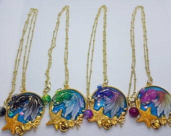 Betta Fish Necklace - Etsy