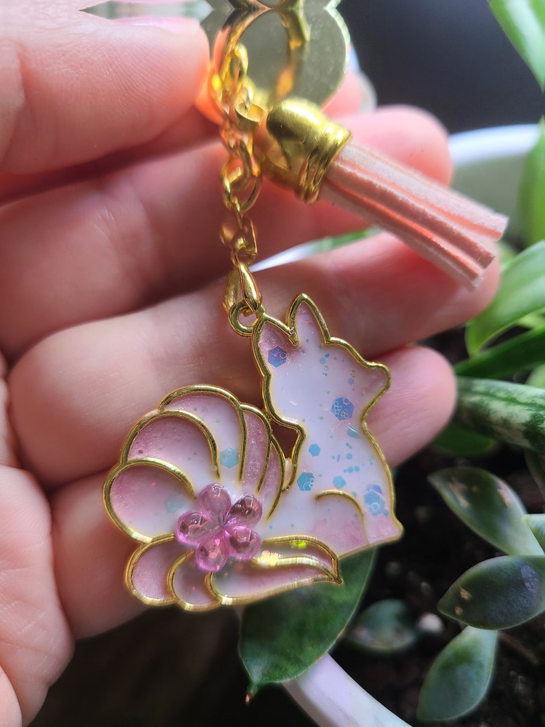 Super Cute Kawaii Kitsune Fox Cell Phone Charm - Etsy