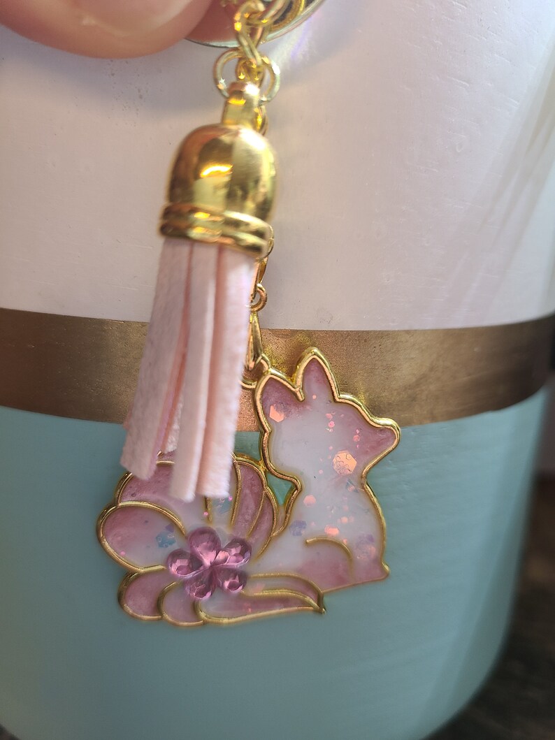 Super Cute Kawaii Kitsune Fox Cell Phone Charm - Etsy