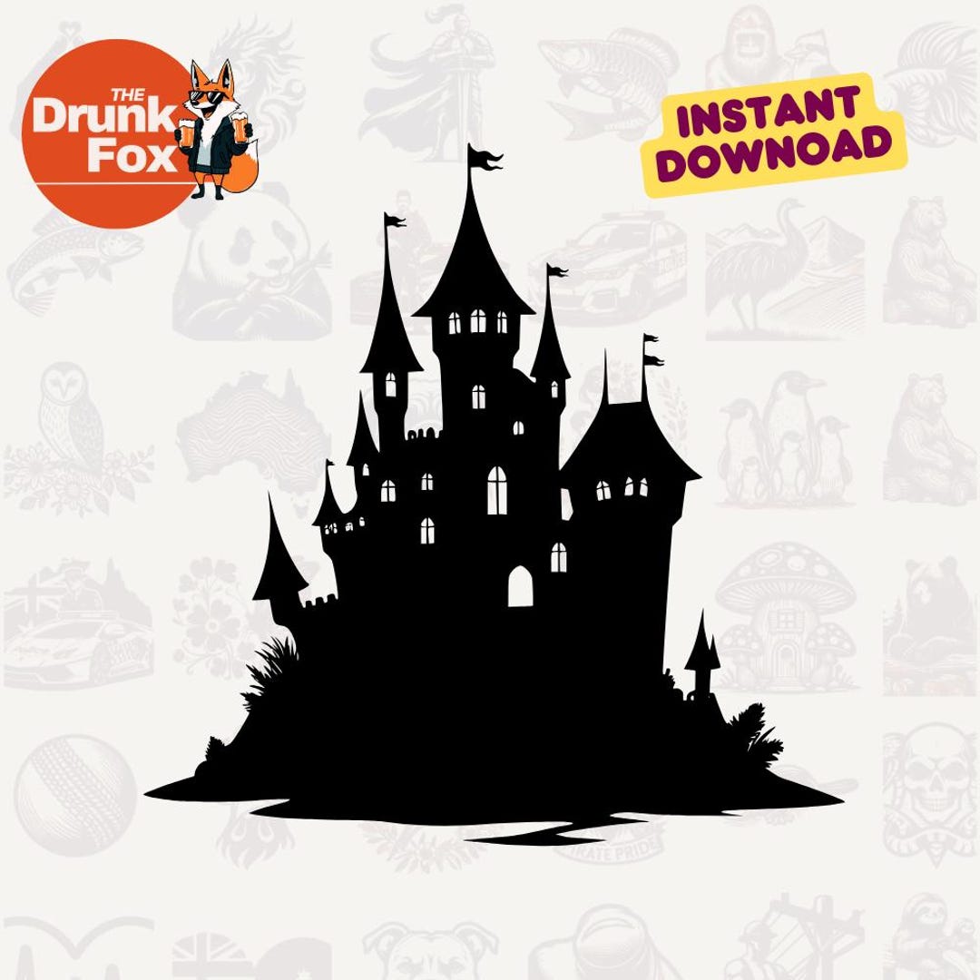 Howl's Moving Castle SVG | Ghibli Digital Design | Anime Cut File ...
