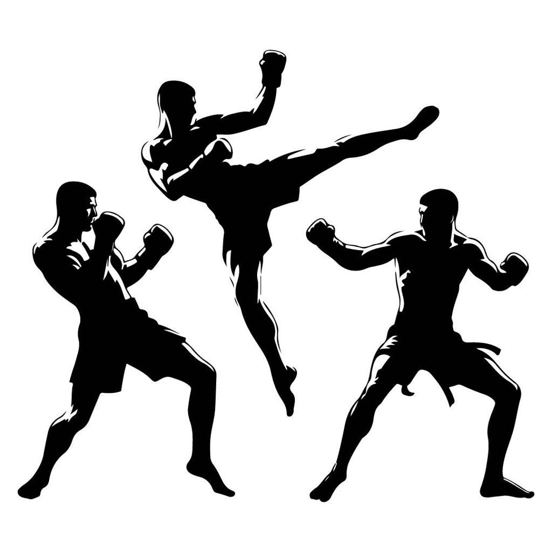 Mixed Martial Arts Sports MMA SVG Vector File for Laser Cutting 3 - Etsy
