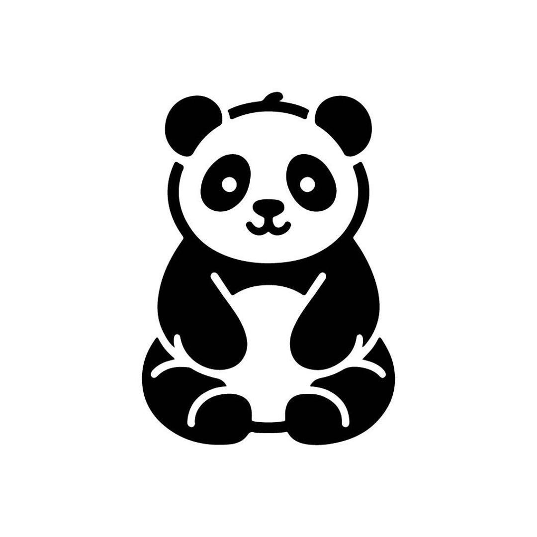 Panda Bear SVG Vector File for Laser Cutting 5 | Perfect Crafting ...