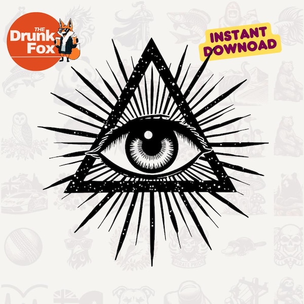 Illuminati Svg - Etsy